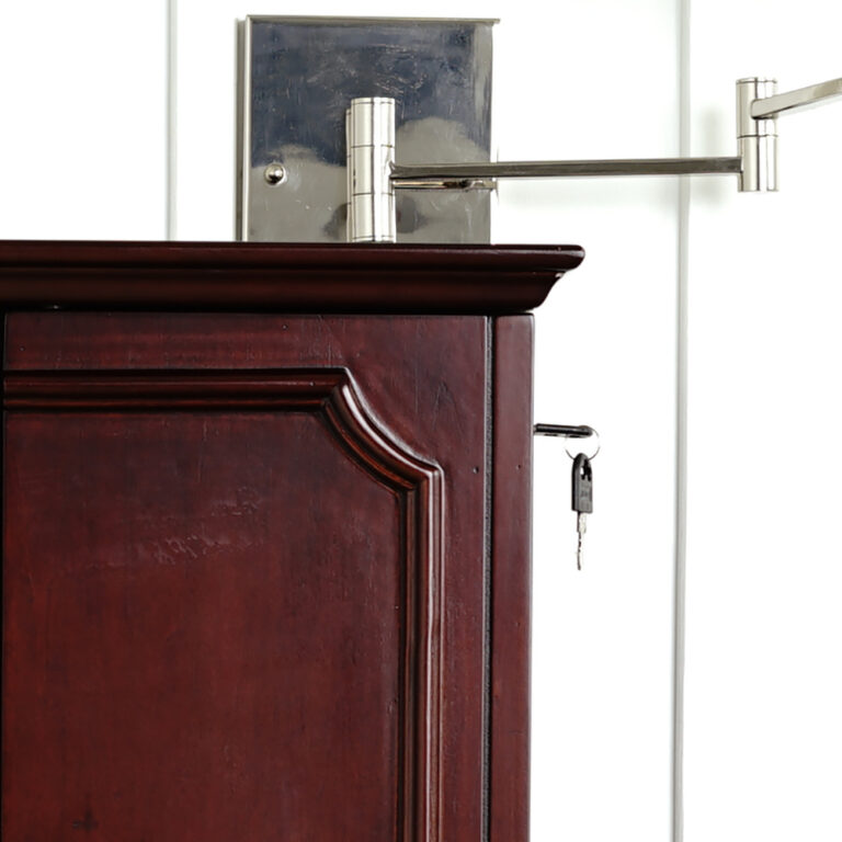 Cabby Fully Locking Jewelry Armoire ~ Cherry – Hives and Honey